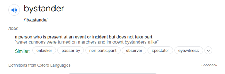 How to be an Active Bystander in 6 steps - Preventing Violence Together